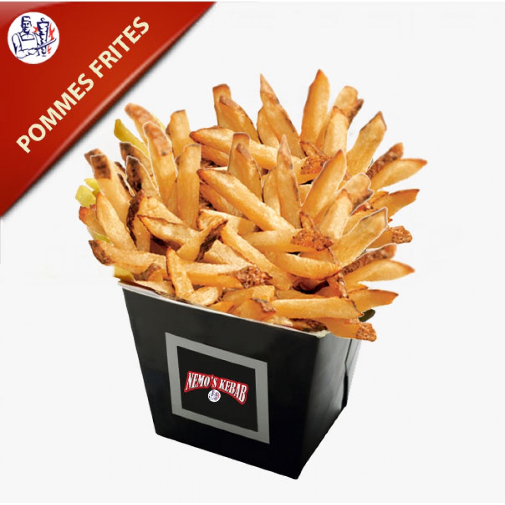 Pommes Frites med salat mayonnaise